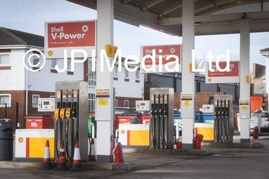 39373083-The Shell Petrol Station on Preston New Road - Iconic Media ...