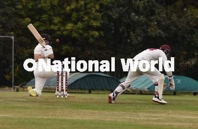 39555249-BLACKPOOL - LYTHAM - SPORT - Cricket action - Lytham, fielding ...
