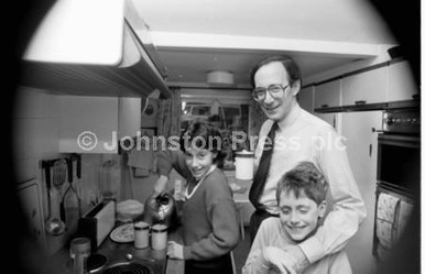 20384168-New Scottish Secretary MP Malcolm Rifkind, at home with the ...
