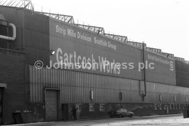 20384201-Exterior of British Steel s Gartcosh Works steelworks which ...
