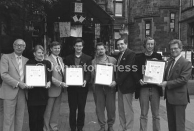 20385966-The Scotland the What? comedy trio Stephen Robertson 3rd left ...