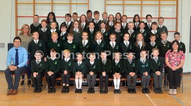 37809686-P7 pupils at Seagoe Primary School pictured with staff from ...