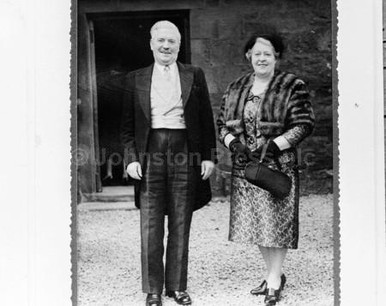 20007761-Mr & Mrs Clark - Parents of Jim Clark - Racing Driver Collect ...