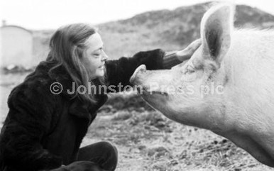 22645610-Kathleen Allan, who set up the Allandale animal sanctuary on ...