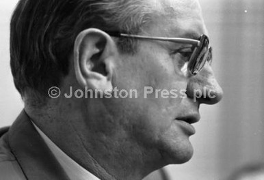 22654530-Extreme close-up of George Bolton, president of the Scottish ...