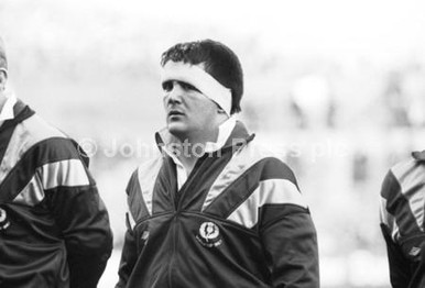 22655052-David Sole in the line up before the Wales v Scotland Five ...