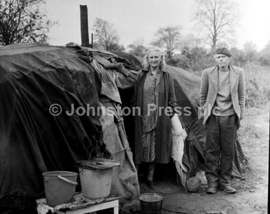 23446170-1964: Tinkers Camp beside the river Almond near Perth - Tinker ...