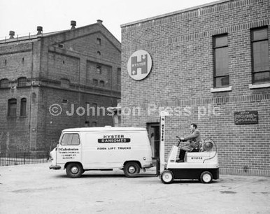 23458698-A Hyster Ransomes fork lift truck and a Caledonian Mechanical ...
