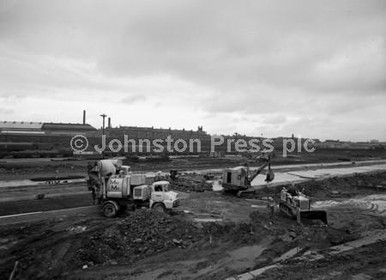 23458726-Building on the Gushetfaulds site in Gorbals Glasgow formerly ...