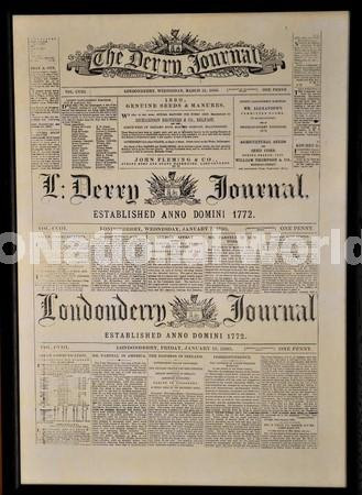 39439733-Number 2 Derry Journal mastheads - Iconic Media Group | Newsprints