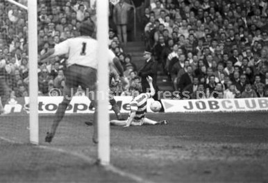 22665632-Celtic s Anton Rogan takes a tumble during a Celtic v Rangers ...