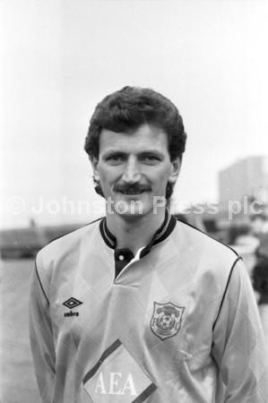 22701085-Player Walter Boyd at a Meadowbank Thistle football team photo ...