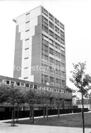 22701357-A ground level view of the newly-refurbished Citadel Court ...