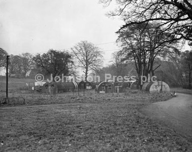 20863167-Duddingston Camp Edinburgh. Ex-Nissen huts used as temporary ...