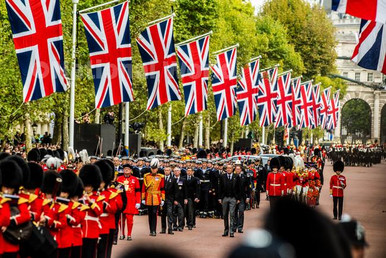 39569082-Date: 19th September 2022. Picture James Hardisty. The State Funeral of Her Majesty The ...