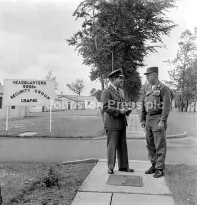23443266-Colonel Jack young, Commander of the American base at ...
