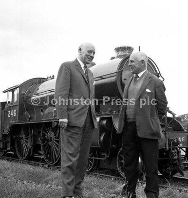 23443457-Robert Plenderleith of the Royal Scottish Museum left with Ian ...