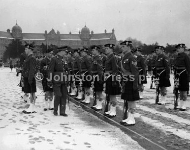 20871634-Argyll and Sutherland Highlanders inspection at Redford ...