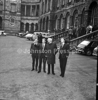 23443874-The new Rector, writer and broadcaster Malcolm Muggeridge is ...