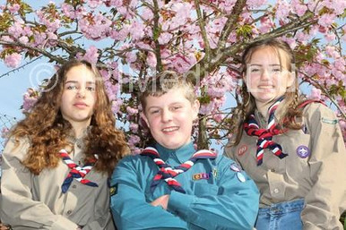 39413505-Local Scouts fund raising for their trip to the World Jamboree ...