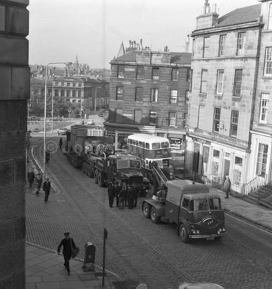 20036221-A Pickfords lorry transporting plant from Parsons Peebles Ltd ...