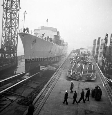 20036705-The Hang Jebat frigate launched at Yarrow s shipyard at ...