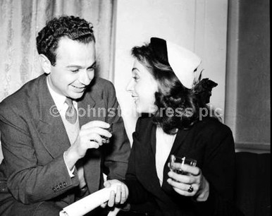 20875133-Michael Jannis and Greek actress Ellie Lambetti, who was also ...