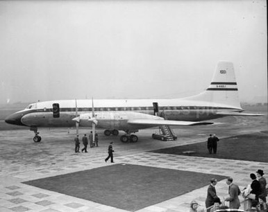 19986705-IATA Bristol Britannia worlds largest commerical aircraft at ...