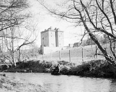 19986995-Borthwick Castle and Burn Castle in Midlothian Gore Water ...