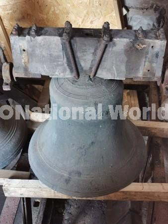39513081-The removal of bells from the Bell Tower at All Saints Church ...