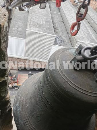 39513086-The removal of bells from the Bell Tower at All Saints Church ...