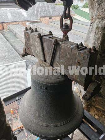 39513092-The removal of bells from the Bell Tower at All Saints Church ...