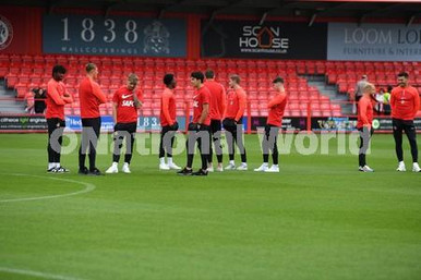 39519700-Safc player inspect the pitch. Asfc 1-1 Safc Pre season 23-07 ...