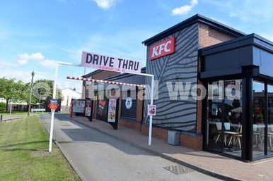 39460434-KFC South Shields opens its doors for customers following a ...