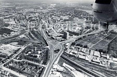 39421003-Aerial Views of Doncaster The Balby and Hyde Park areas taken ...