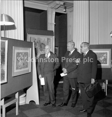 20234966-Professor D Talbot Rice left with Edinburgh University ...