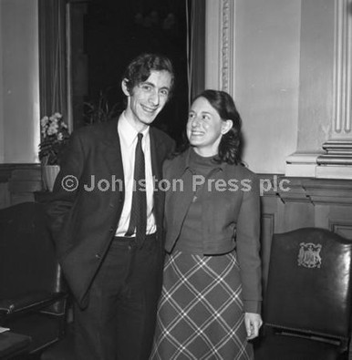 20235244-Malcolm Rifkind with his wife after winning the Newington ...