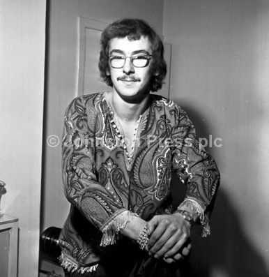 20235266-Robert Muirhead wearing a kaftan in November 1970. - National ...