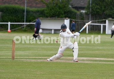 39483532-Littletown batsman Matthew Dench batting against Marsden at ...