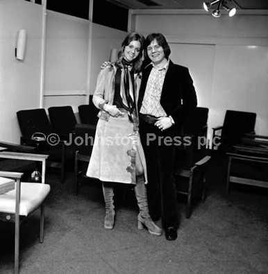 20236250-Scottish entertainer Tam White with Australian singer Olivia ...