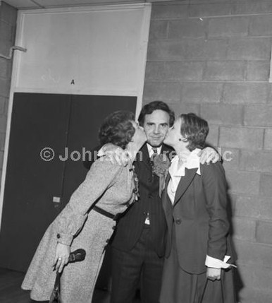 20240247-Conservative politician Alex Fletcher gets a kiss from his ...
