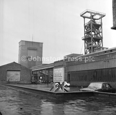 20240443-Exterior of the old National Coal Board pit Kinneil Colliery ...