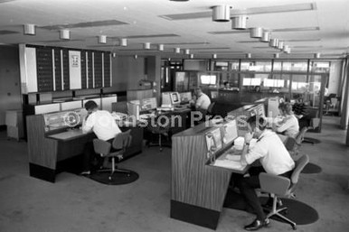 20240741-The operations room of the police headquarters at Fettes ...