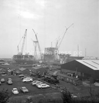 20242623-Overview of the RDL North Sea steel yard Redpath Dorman Longs ...