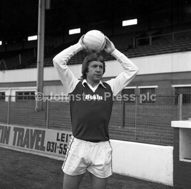 20243446-Hibs football player John Blackley models the new Bukta ...