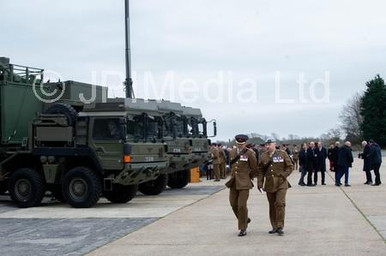 39335162-Change of regimental colours parade 16 Royal Artillery ...