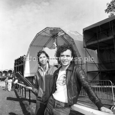 20327735-Pete Irvine and Barry Wright co-promoted the Edinburgh Rock ...