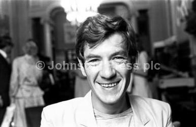 22562025-British stage, TV and film actor later Sir Ian McKellen at a ...