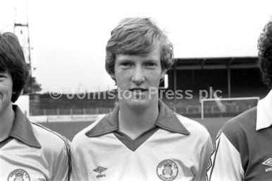 22577792-Hibs football team headshots at Easter Road before the start ...