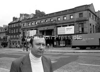 22577852-Scottish actor David McKail outside the Playhouse theatre ...